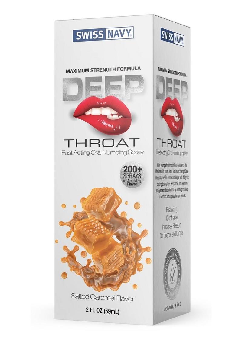 Swiss Navy Deep Throat Spray - Salted Caramel – Its Cassidy Bybee